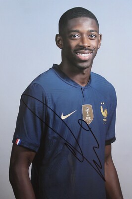 Autographe Ousmane Dembélé | eBay