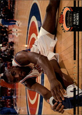 1992-93 Stadium Club #345 Isaiah Morris UER RC (No '92 Draft Pick logo ...