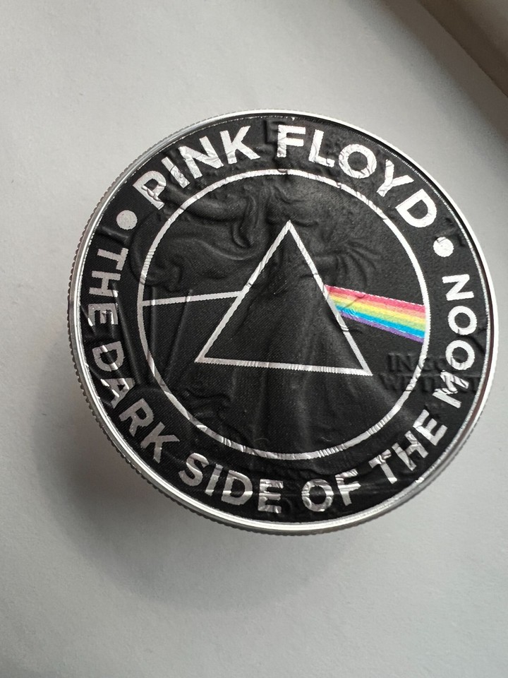 Pink Floyd Dark Side of Moon - American Silver Eagle 1oz .999 Silver ...