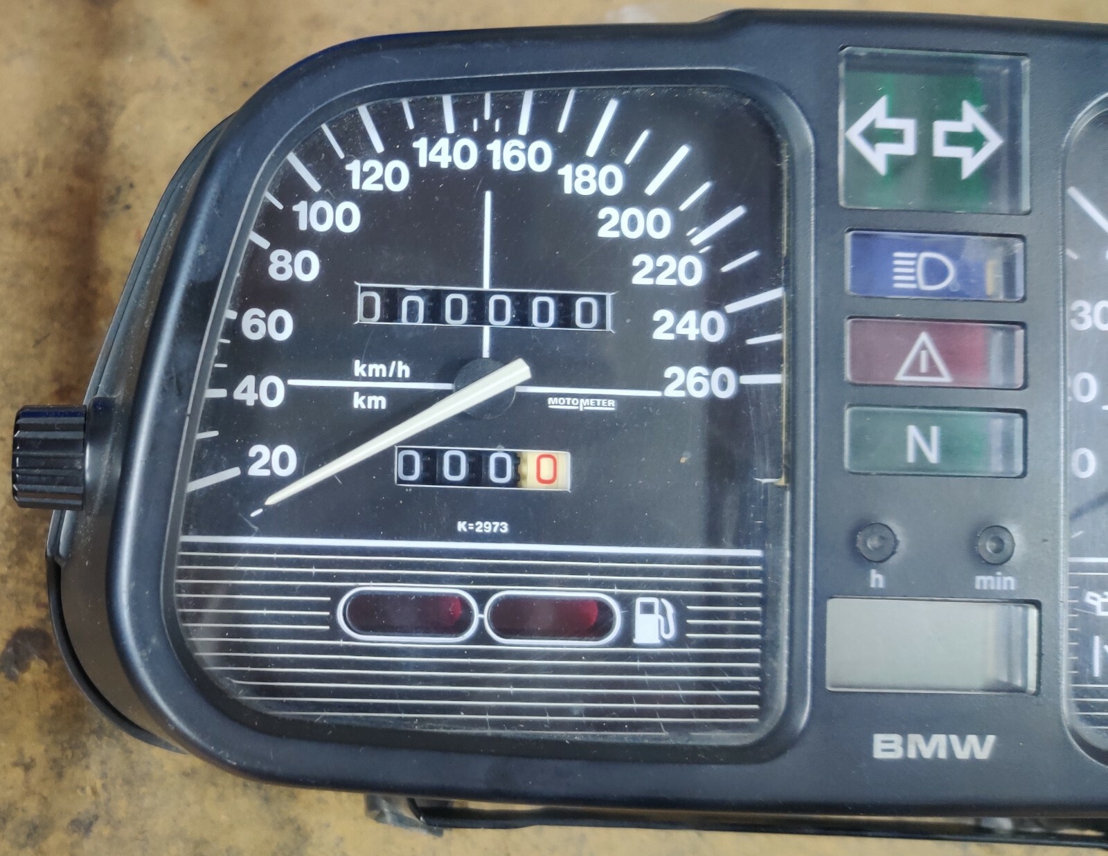 2004 BMW K100 Speedometer and Revcounter Instrument Cluster Clocks ...