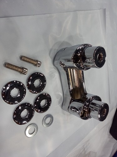 For Harley Road Glide King Fat Bob 2" Top Cover Risers 1-1/4" Handlebar ...