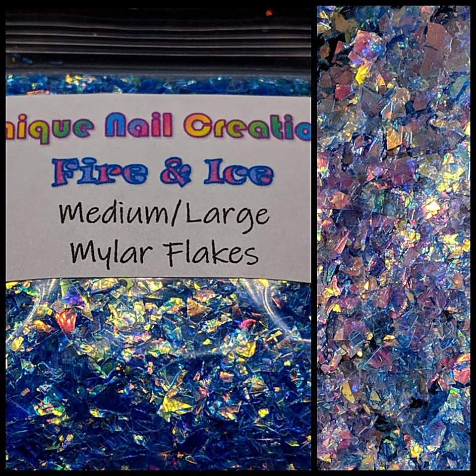 FLAKES & MYLAR LAZER HOLO & EFX Cosmic~You Choose•Nail Art•Face ...