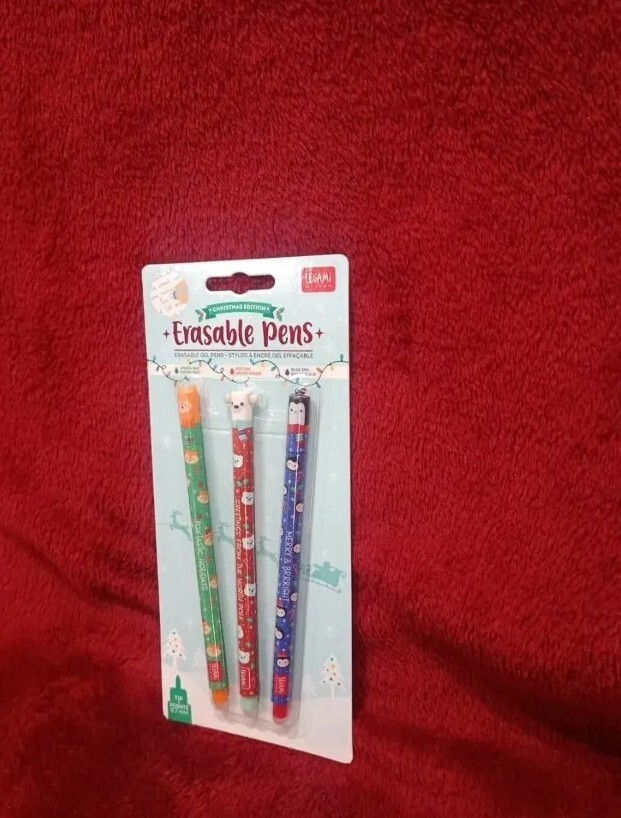 LEGAMI MILANO Penne Cancellabili Natale 2023 Nuove Erasable Pens ...