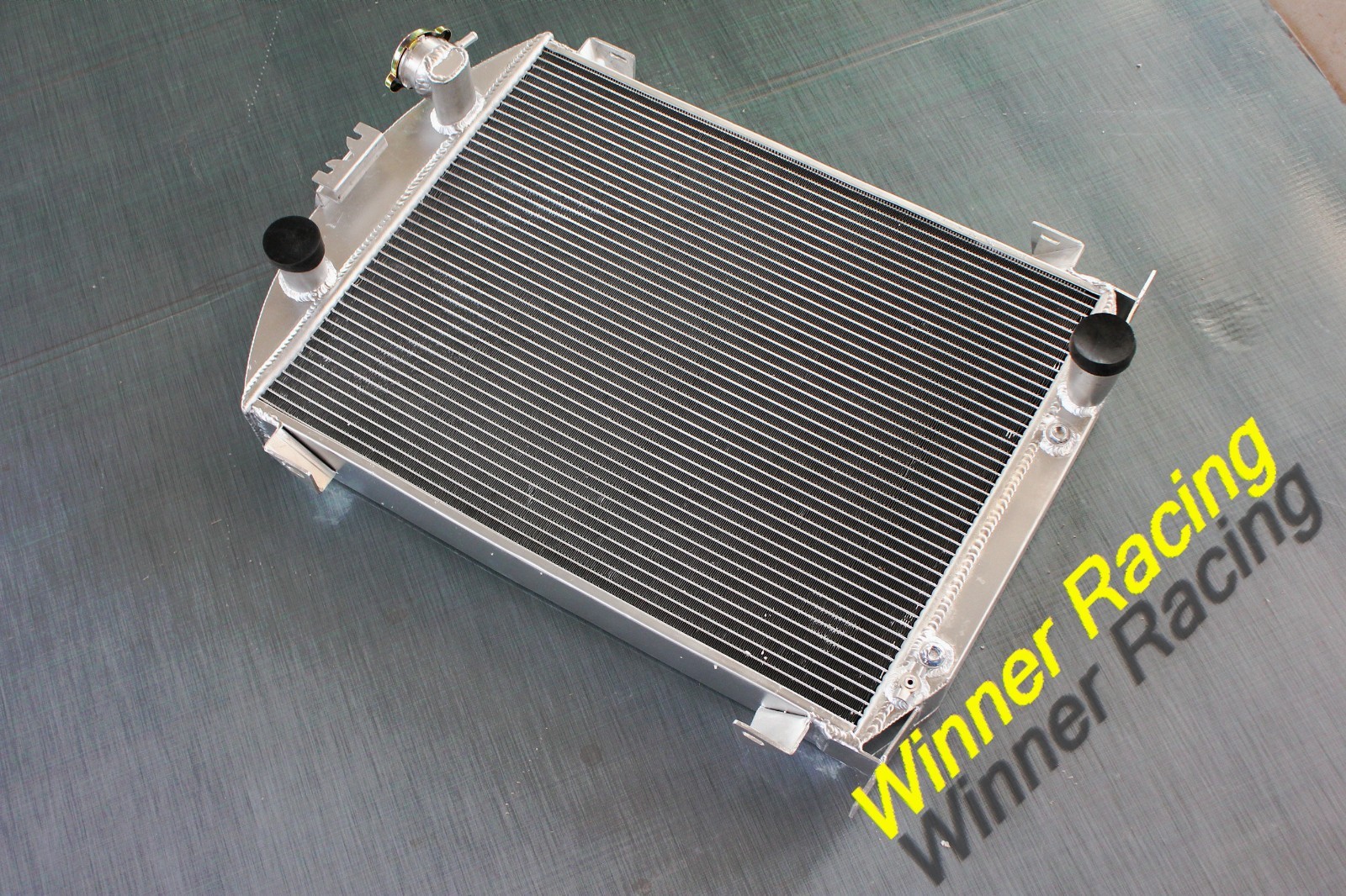 Aluminum Radiator Fit Ford Model A Chevy 350 V8 swap hot rod AT 1930 ...