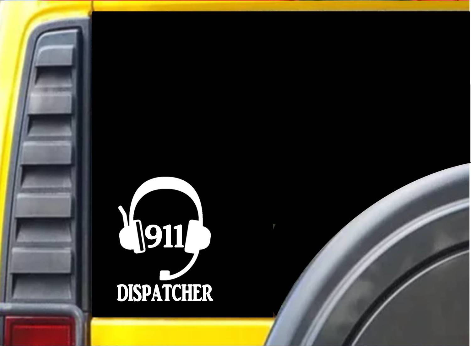 911 Dispatcher Headset K488 6 inch Sticker dispatch decal | eBay