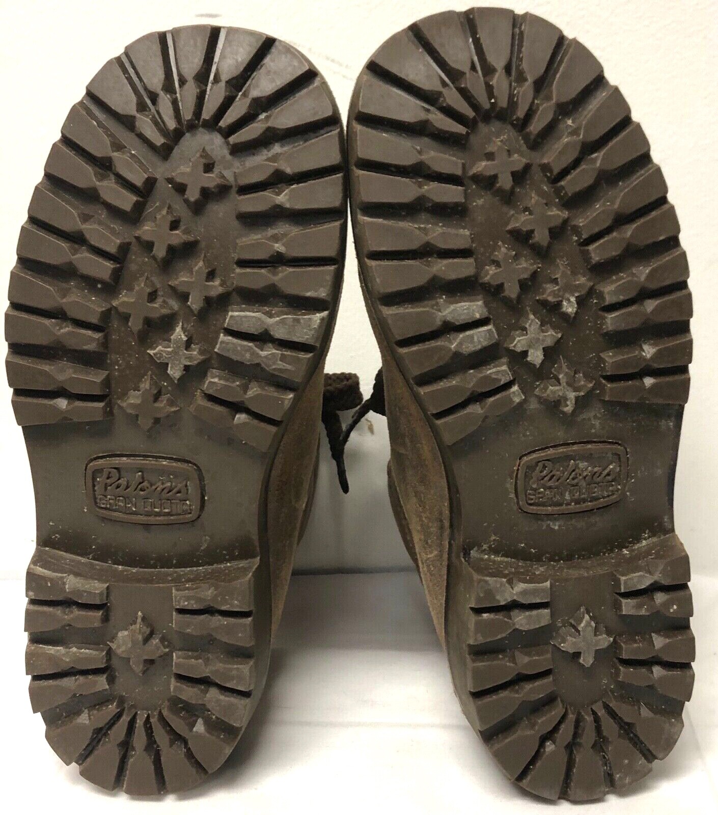 RAICHLE VINTAGE SWISS BEIGE LEATHER MOUNTAINEERING HI… - Gem