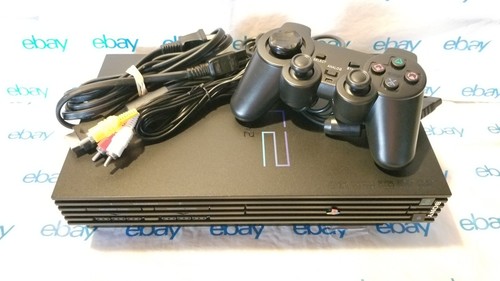 Sony PlayStation 2 PS2 Fat Console System Bundle Working! w/ Cords ...
