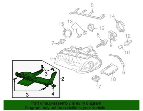 BMW 63126939200 Genuine OEM Factory Original Mount Bracket for sale ...