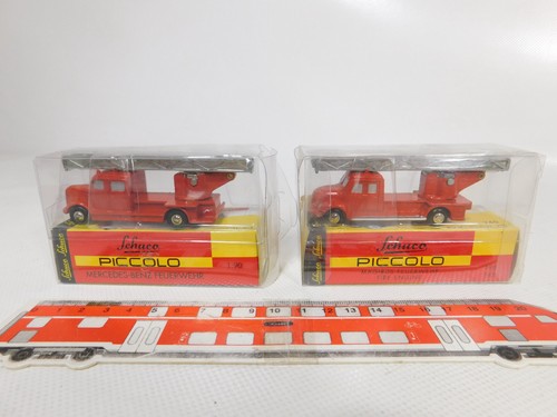 CA552-0,5 #2x Schuco 1:90 745 Grande Echelle Pompier / Fw : Magirus ...