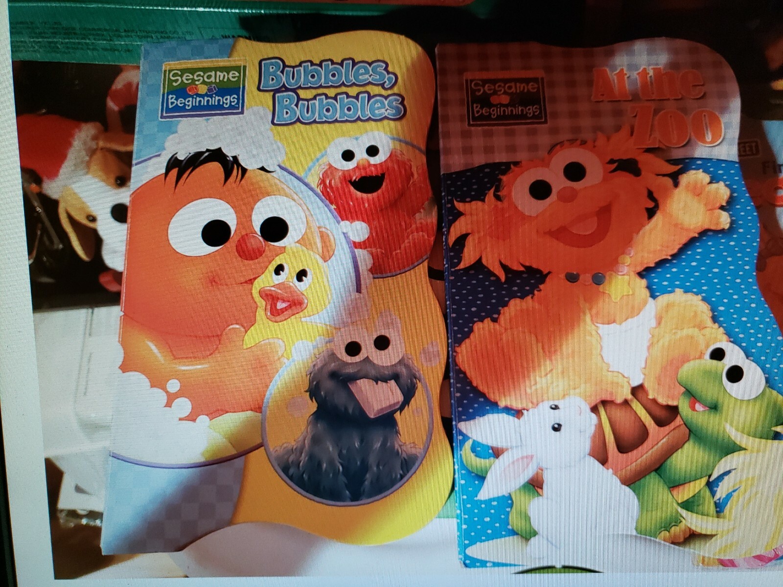 Sesame Beginnings: Bubbles, Bubbles and At the Zoo 9781593948948| eBay