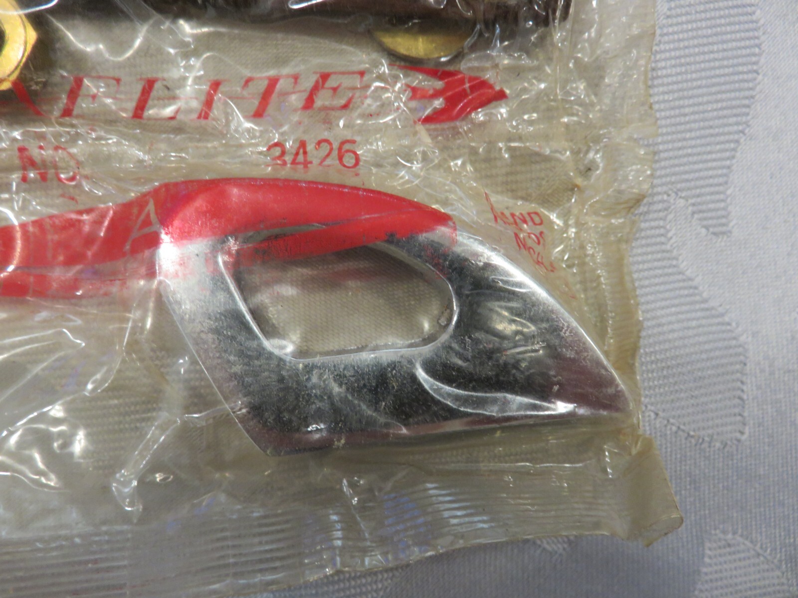 Vintage Attwood Seaflite 2" Brass Bow Eye 3426 Loop Cleat NOS 1950's ...