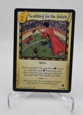 Harry Potter TCG - Searching for the Snitch - Quidditch Cup - 2001 ...