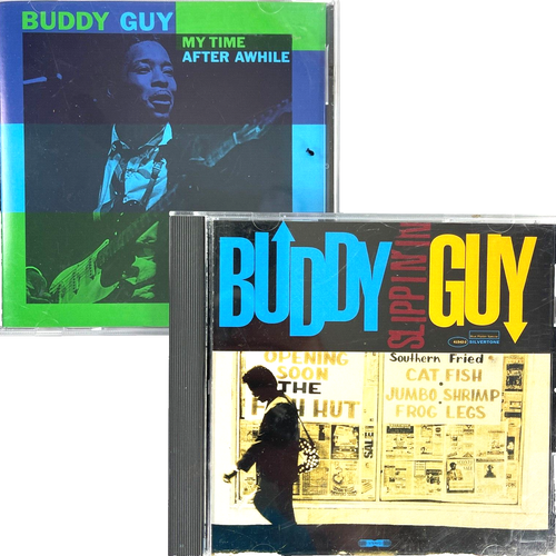 Buddy Guy 2 CD Bundle My Time After Awhile Slippin In 1992-1994 Chicago ...