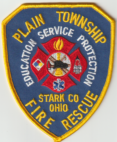 Plain Township, Stark County OHIO Fire Rescue patch | eBay