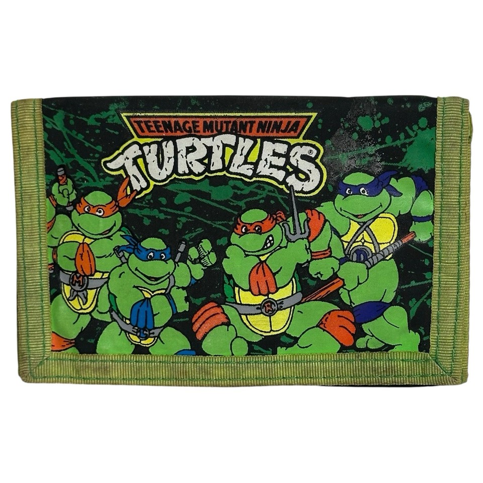 Teenage Mutant Ninja Turtles 1989 Kids Wallet Mirage Studio Vintage ...