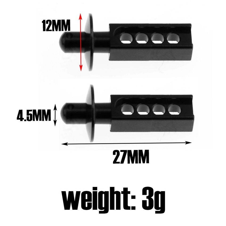 Metal Front Body Posts Mount Column for E- E Slash 1/16 RC Car9181 ...