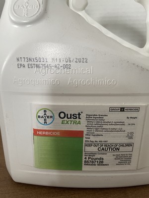 Oust 4lb.EXTRA Herbicide - Larger size SALE- price is per each. 8 ...