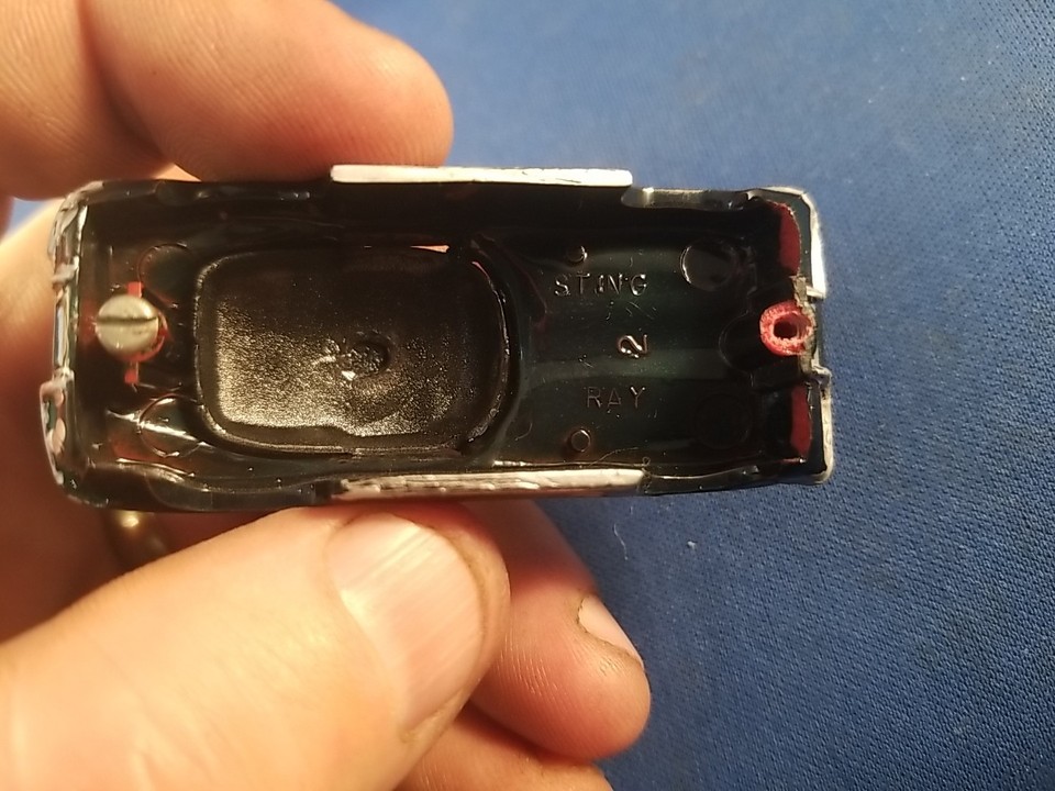 1963 Corvette Stingray Split Window HO Slot Car Black Hand Painted on ...