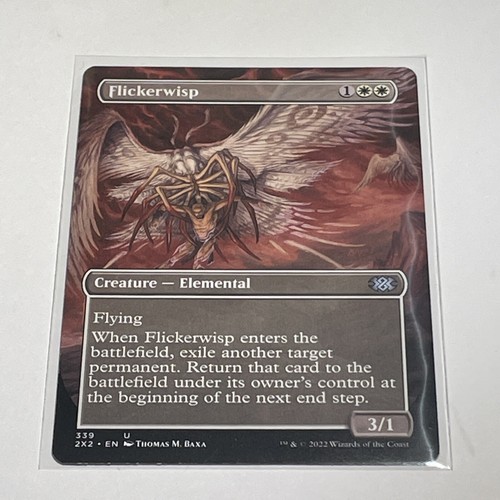 Flickerwisp Borderless - 2X2 339 - NM - MTG Magic | eBay