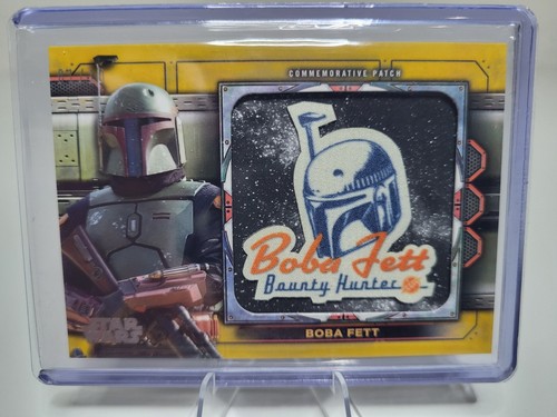 2022 Topps Book of Boba Fett Medallion MP-10 Gold 01/10 Commemorative ...