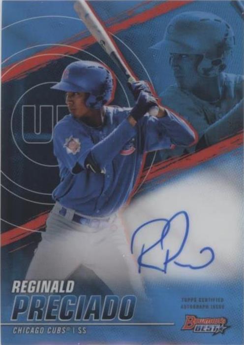 2021 Bowman's Best - Best of 2021 Autographs Reginald Preciado #B21-RPR ...
