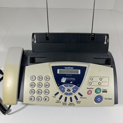 Brother FAX-575 Personal Small Business Fax-Copy-Phone All In One Needs ...