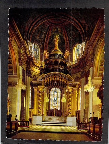 C9113 UK High Altar St Pauls Cathedral London postcard | eBay Australia