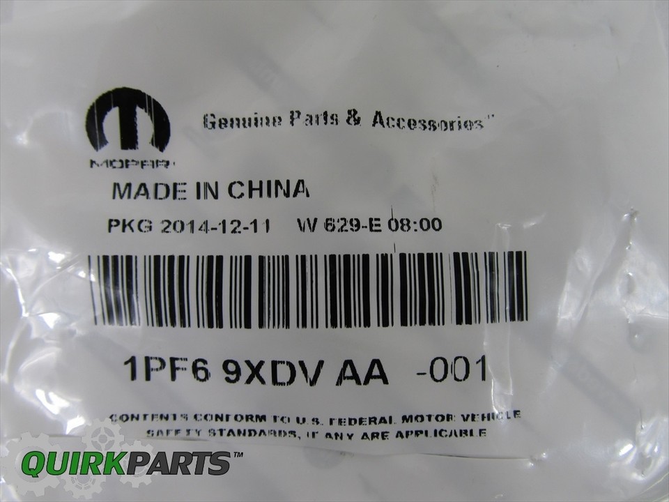 08-17 DODGE CHALLENGER RIGHT SIDE SUN VISOR ROOF RETAINER CLIP MOPAR ...