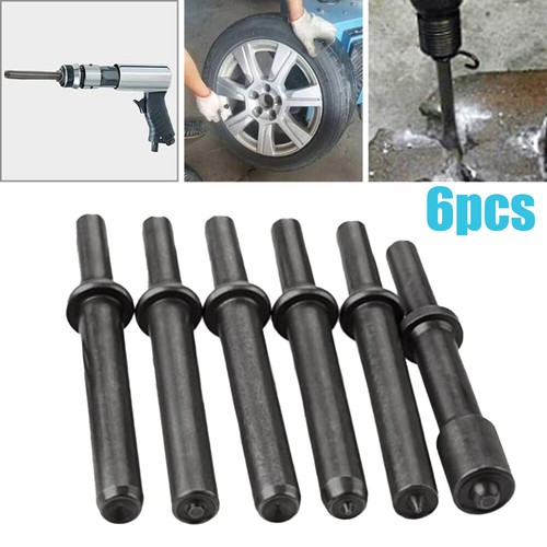 For Air Chisel Punch Hammer Bolt Steel Remover Solid Rivet Impact Heads ...