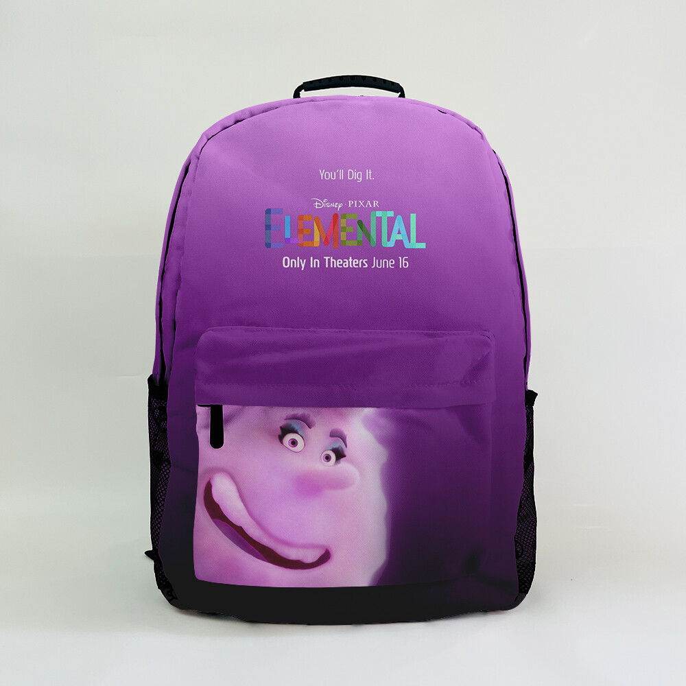 Disorganized Backpack Cartoon