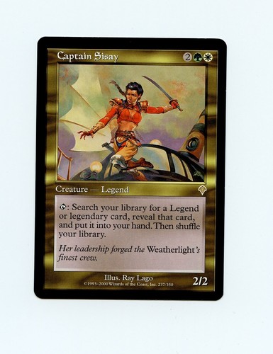 Captain Sisay Invasion LP MTG Magic the Gathering | eBay