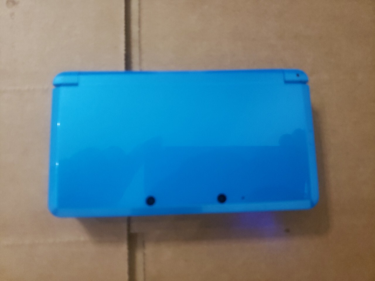 Nintendo 3DS Handheld System - Aqua Blue, Japanese, Yellowing Screen ...