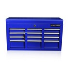 162 US PRO TOOLS BLUE MECHANICS 6 DRAWER TOOL STORAGE CHEST BOX CABINET ...