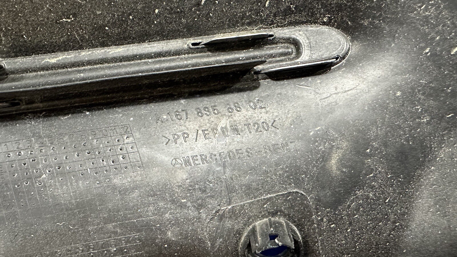 2020-2021 MERCEDES-BENZ GLE W167 FRONT BUMPER LOWER RIGHT GRILLE ...