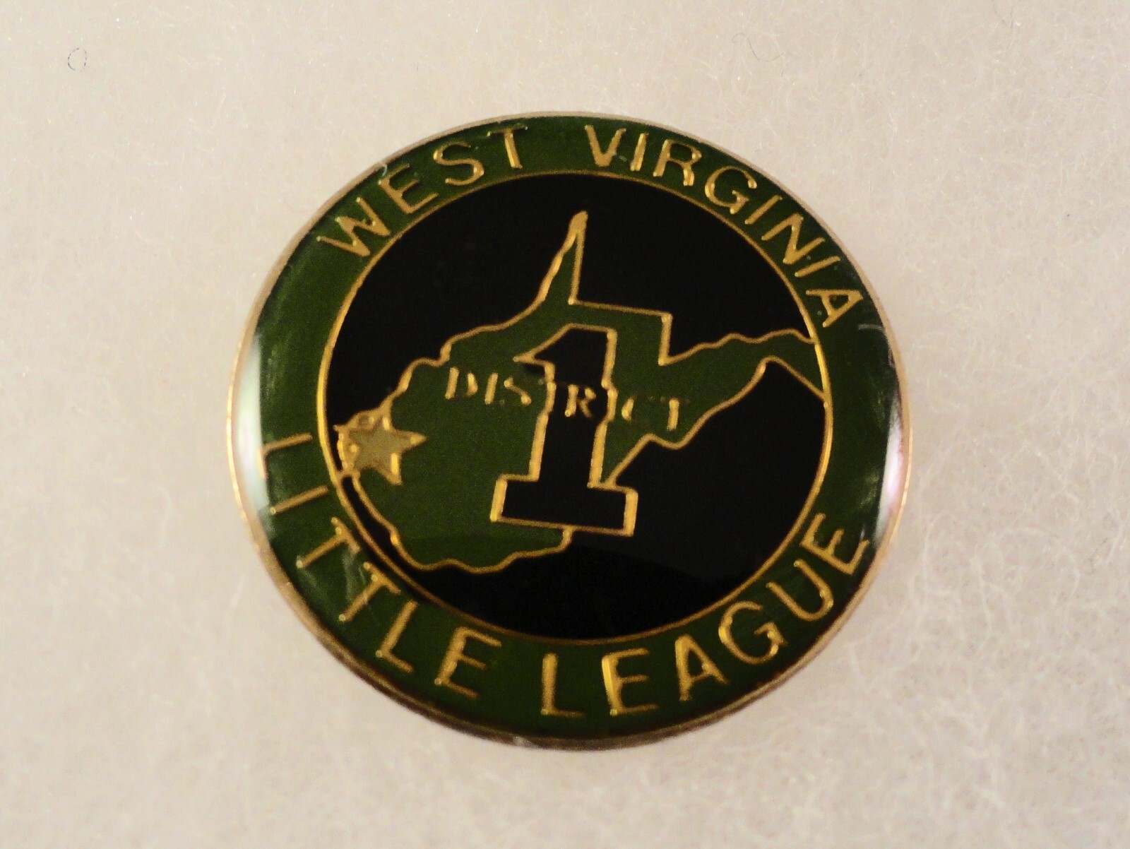 3 Little League Baseball PINs - WV D1 (same pin; different color scheme ...