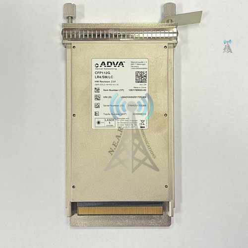 Adva, CFP112G LR4/SM/LC, 1061700655-02, CFP FOR 100GBE *RH031722 | eBay