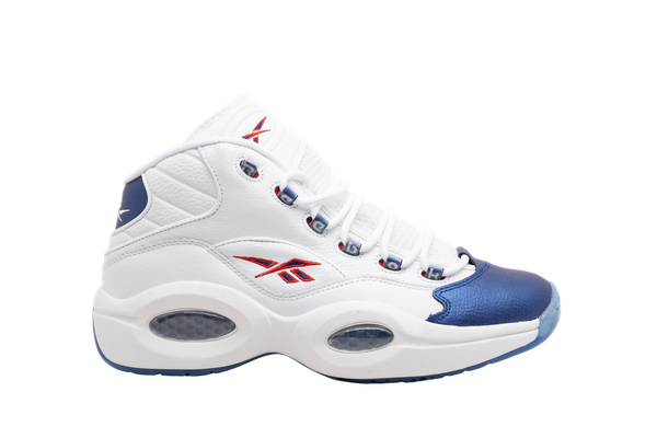 Size 11 - Reebok Question Mid Blue Toe 2022 2022 for sale online | eBay