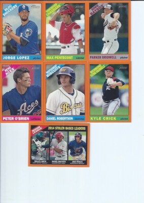 Kyle Crick 2015 Topps Heritage Minors Orange Parallel / 25 | eBay