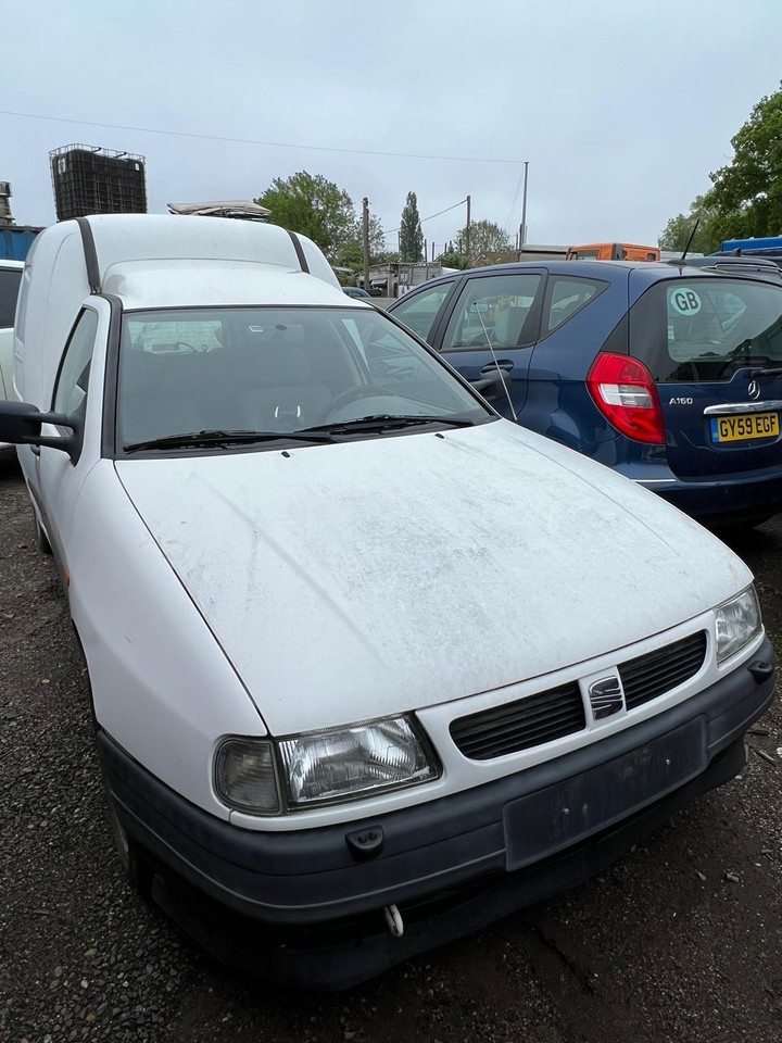 Left hand drive Seat Inca van, 2003, 1.4, petrol engine, manual gearbox ...