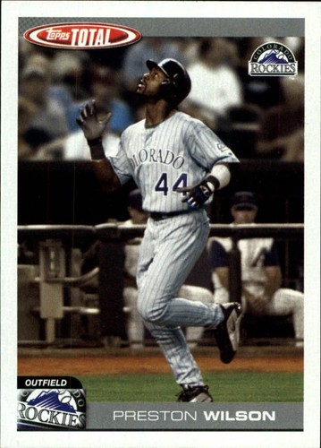 2004 Topps Total Baseball Card #133 Preston Wilson | eBay