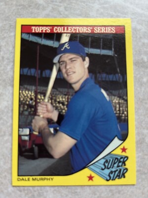 1986 Topps Collectors' Series #23 Dale Murphy MLB Atlanta Braves | eBay