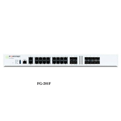 Fortinet FortiGate FG-201F Network Firewall Switch 18xGE LAN Port SFP ...