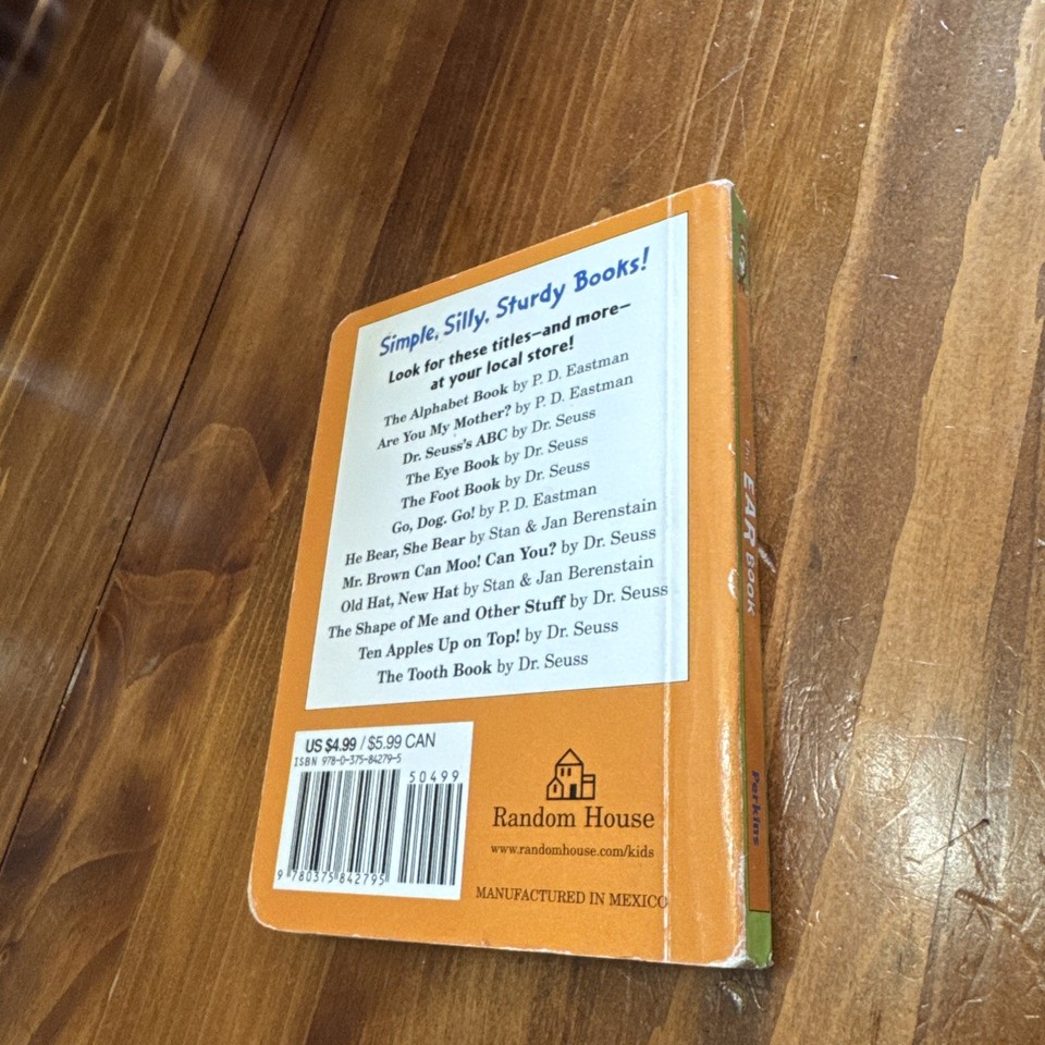 Bright and Early Books for Beginning Beginners "The Ear Book ...
