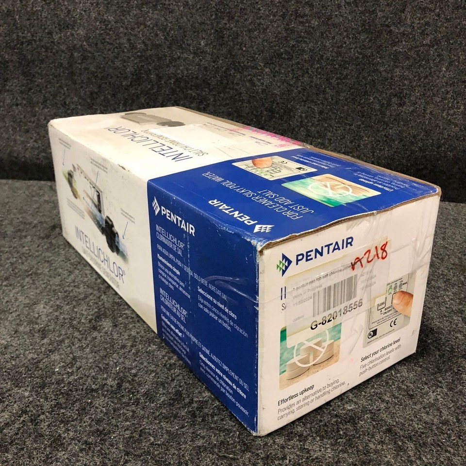PENTAIR Intellichlor Ic40 Cell Salt Chlorine Generator 520555 ...