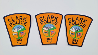 Clark Police New Jersey Patch LOT OF 3 Brand New #V | eBay