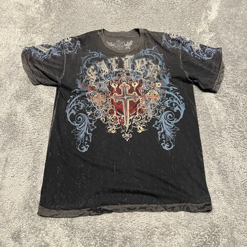 Filter Limited Edition T-shirt Mens Large Y2k Graphic Print Crosses USA ...