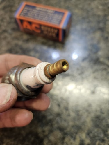 Vintage NOS AC Spark Plug 77 COM IOB (Lot 336) | eBay