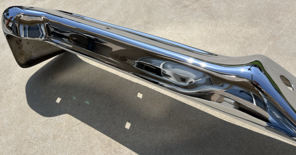 1966-1971 X Ford Ranchero Rear Back Triple Chrome Plated Bumper 66-71 ...