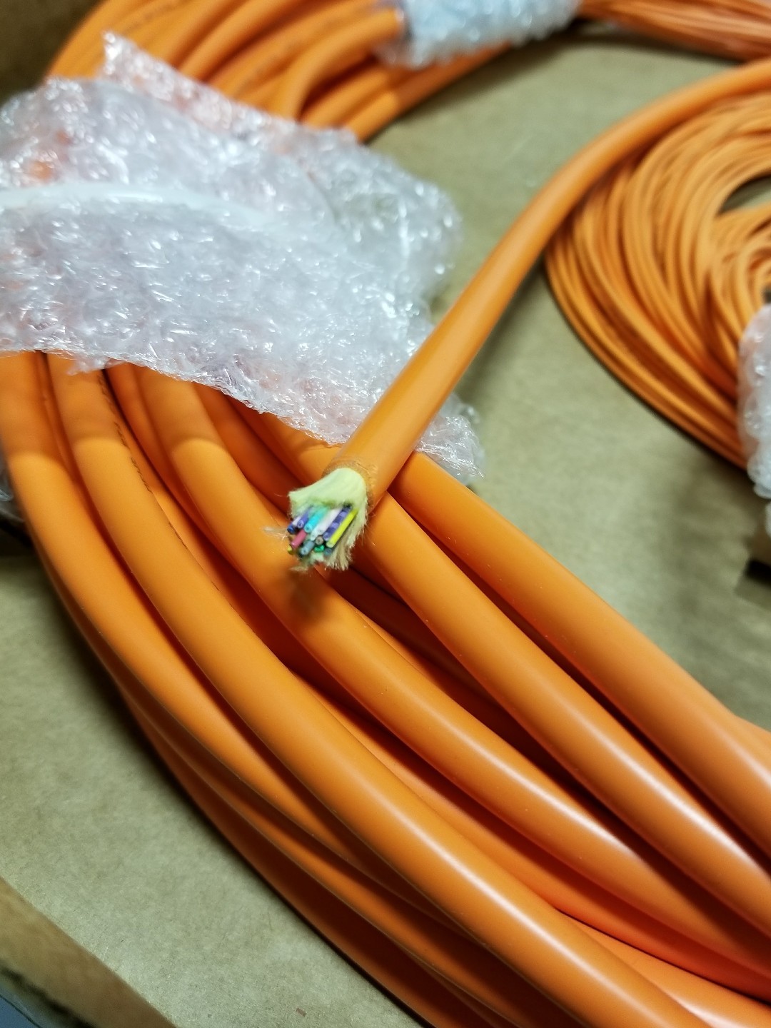 Corning Cable Systems Optical Cable 24F MIC LCPC/XXX -35M connectors ...