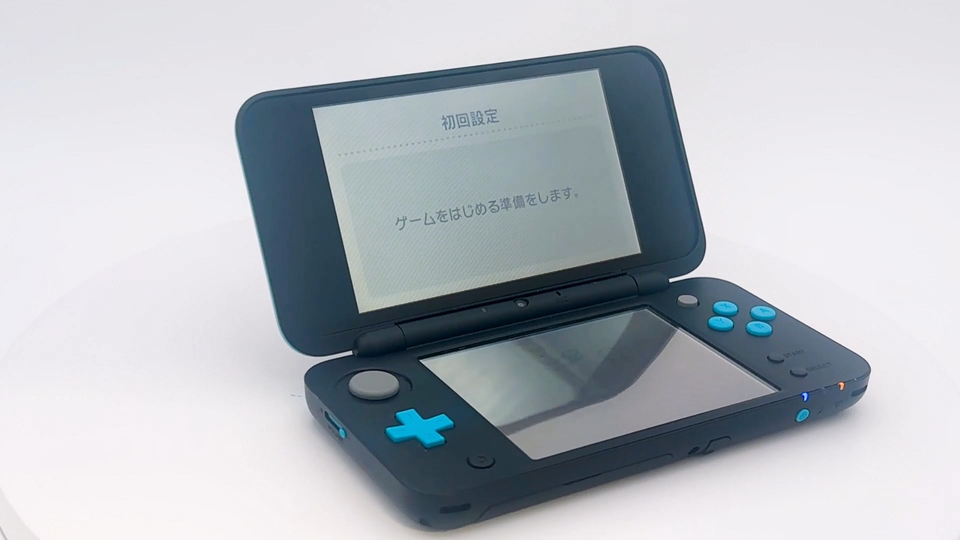 New Nintendo 2DS XL LL Black Turquoise Console Japanese ver Good ...